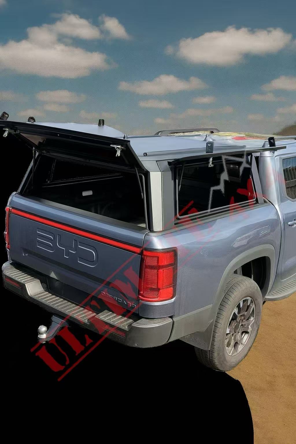 Premium Aluminum Canopy Glass Side Windows to fit BYD Shark 6 2024 ...